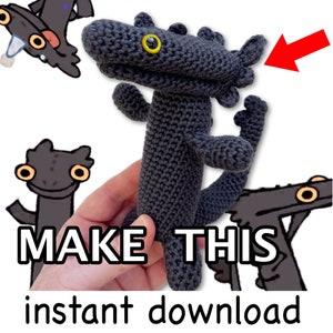 Toothless Meme Plush - Etsy