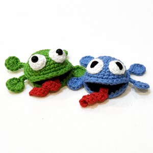 Splat Frog Crochet Amigurumi Pattern, Instant Download PDF in English ...