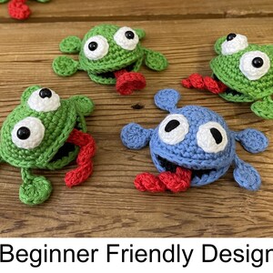 Splat Frog Crochet Amigurumi Pattern, Instant Download PDF in English ...