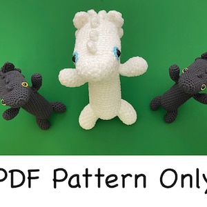 Crochet Dancing Dragon Meme Amigurumi Pattern (PDF) - Etsy