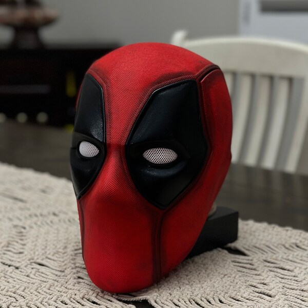 Deadpool Mask Fabric - Etsy