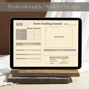 Forex Trading Journal Digital Printable Template Instant Download PDF ...