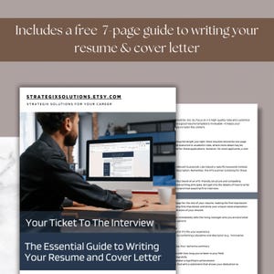 Resume & Cover Letter Bundle Template for Microsoft Word Google Docs ...