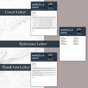 Student With No Experience Resume & Cover Letter Bundle Template With ...