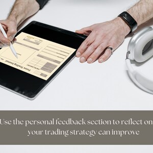 Forex Trading Journal Digital Printable Template Instant Download PDF ...