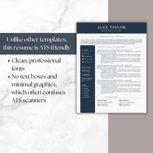 Resume & Cover Letter Bundle Template One and Two Page for Microsoft ...