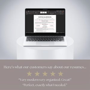 Resume & Cover Letter Bundle Template for Microsoft Word Google Docs ...