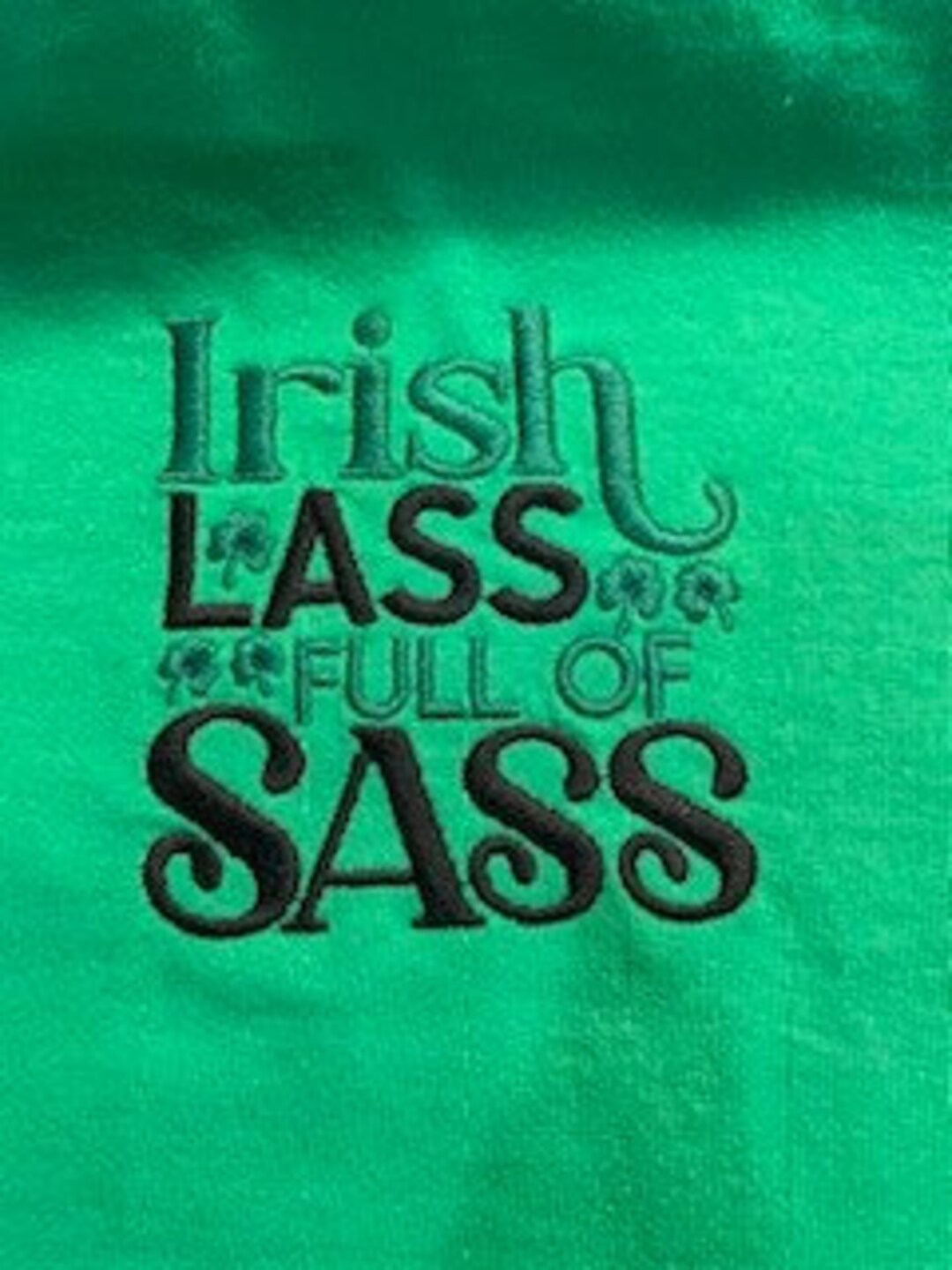 Irish Lass Full of Sass T-shirt, Green - Etsy