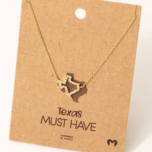 Texas Necklace - Etsy