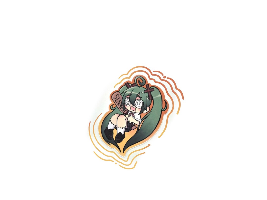 Fujo Hatsune Miku 3" Waterproof Sticker - Etsy