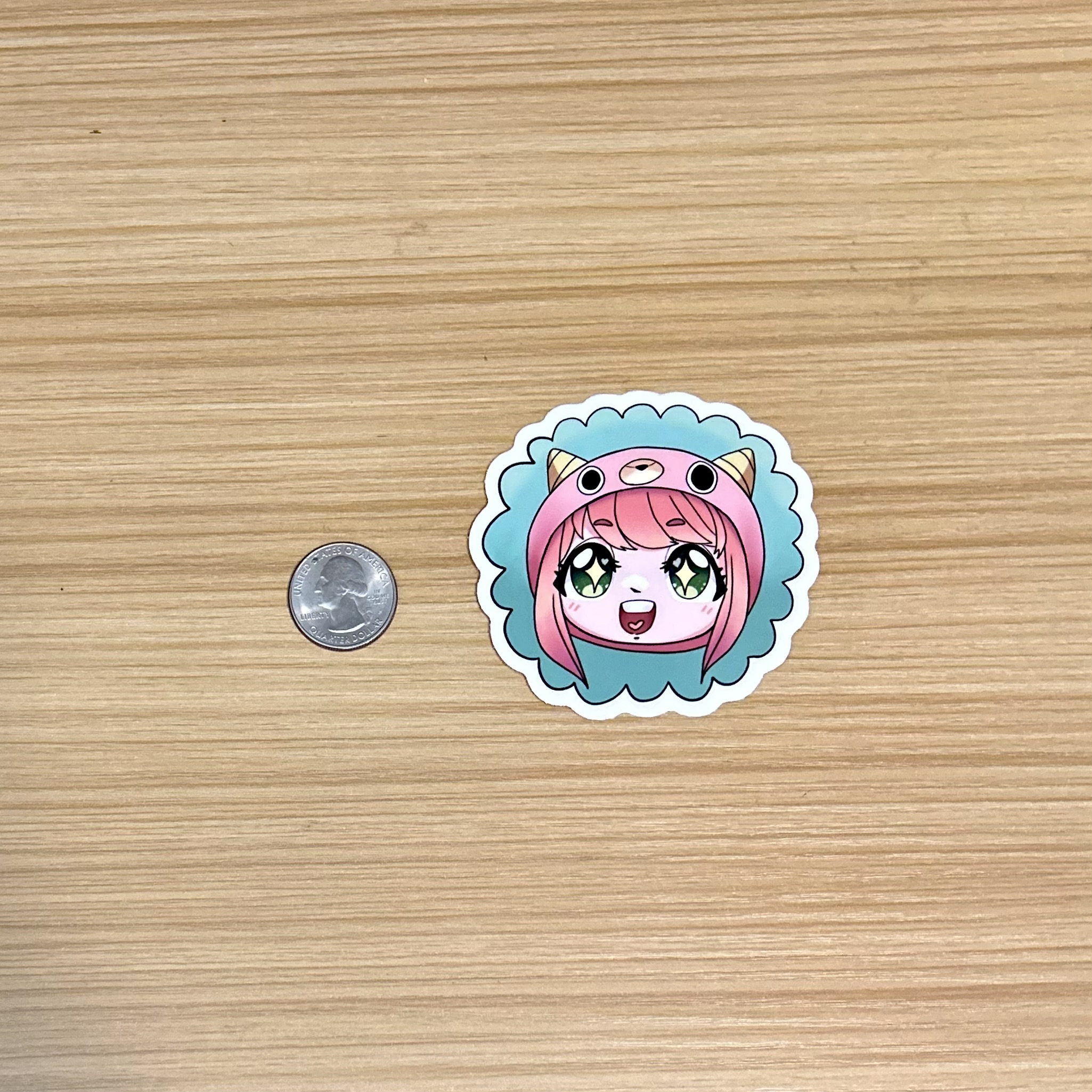 Anya Cute Anime Sticker for Laptop, Water Bottle, Gifts, and Etc Spy ...