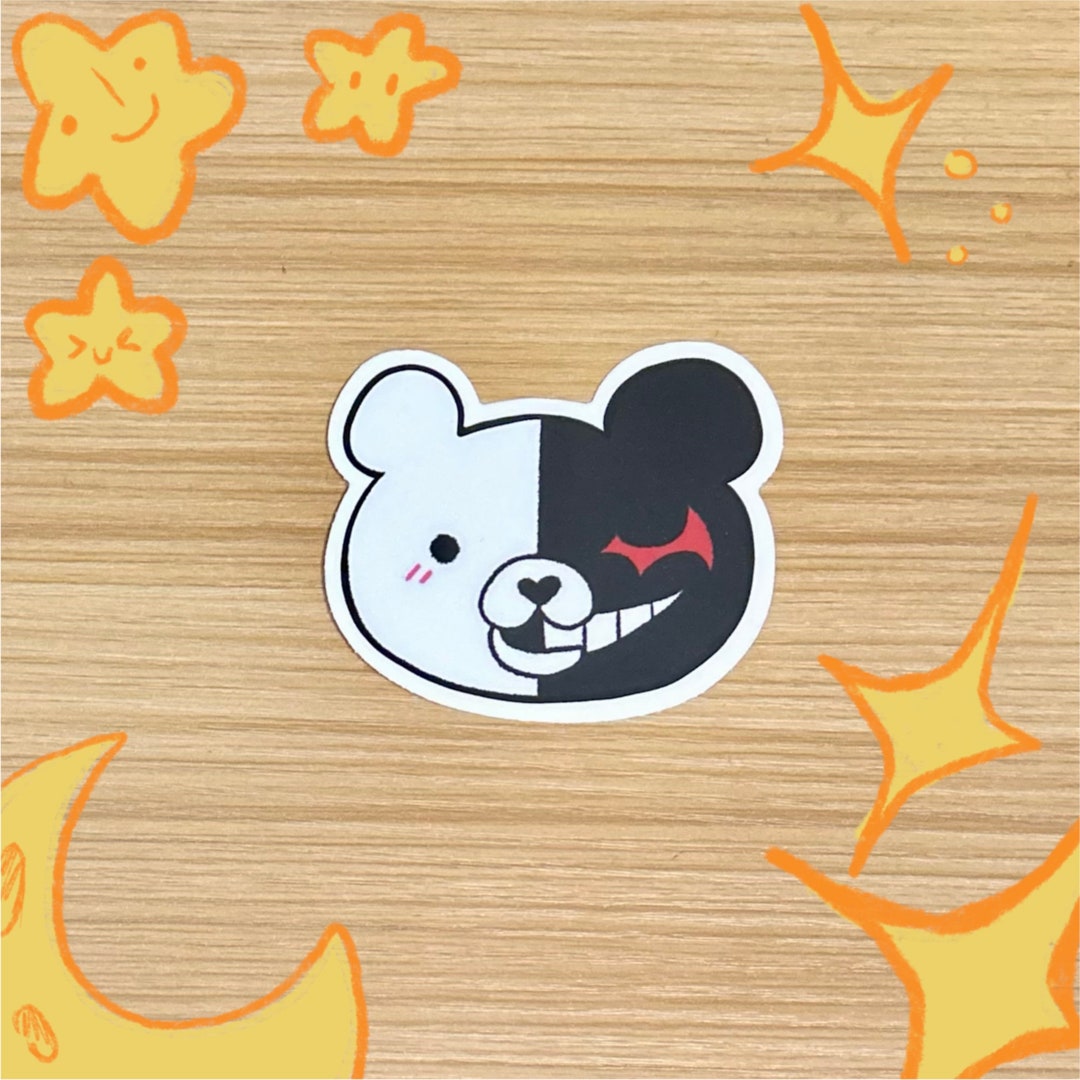 Monokuma Despair Bear for Laptops, Water Bottles, Gifts, and Etc Dangan ...