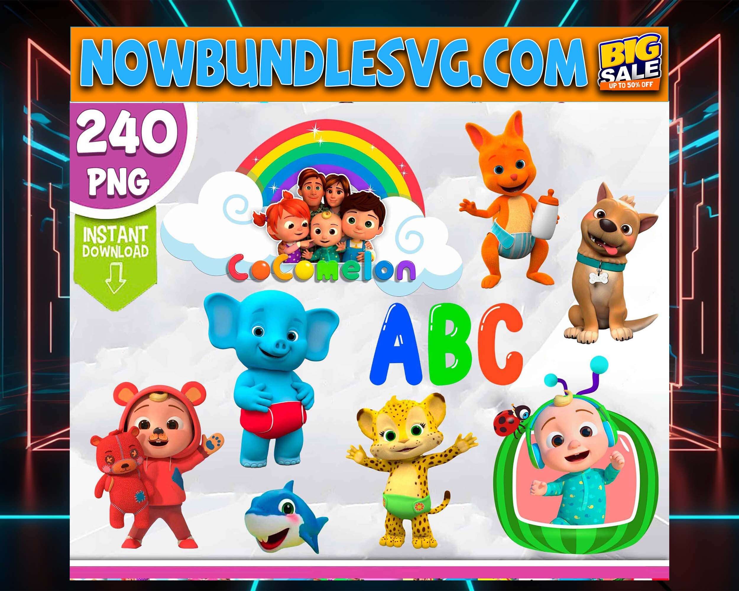 Cocomelon SVG Bundle 336 Files Cocomelon SVG for Cricut - Etsy