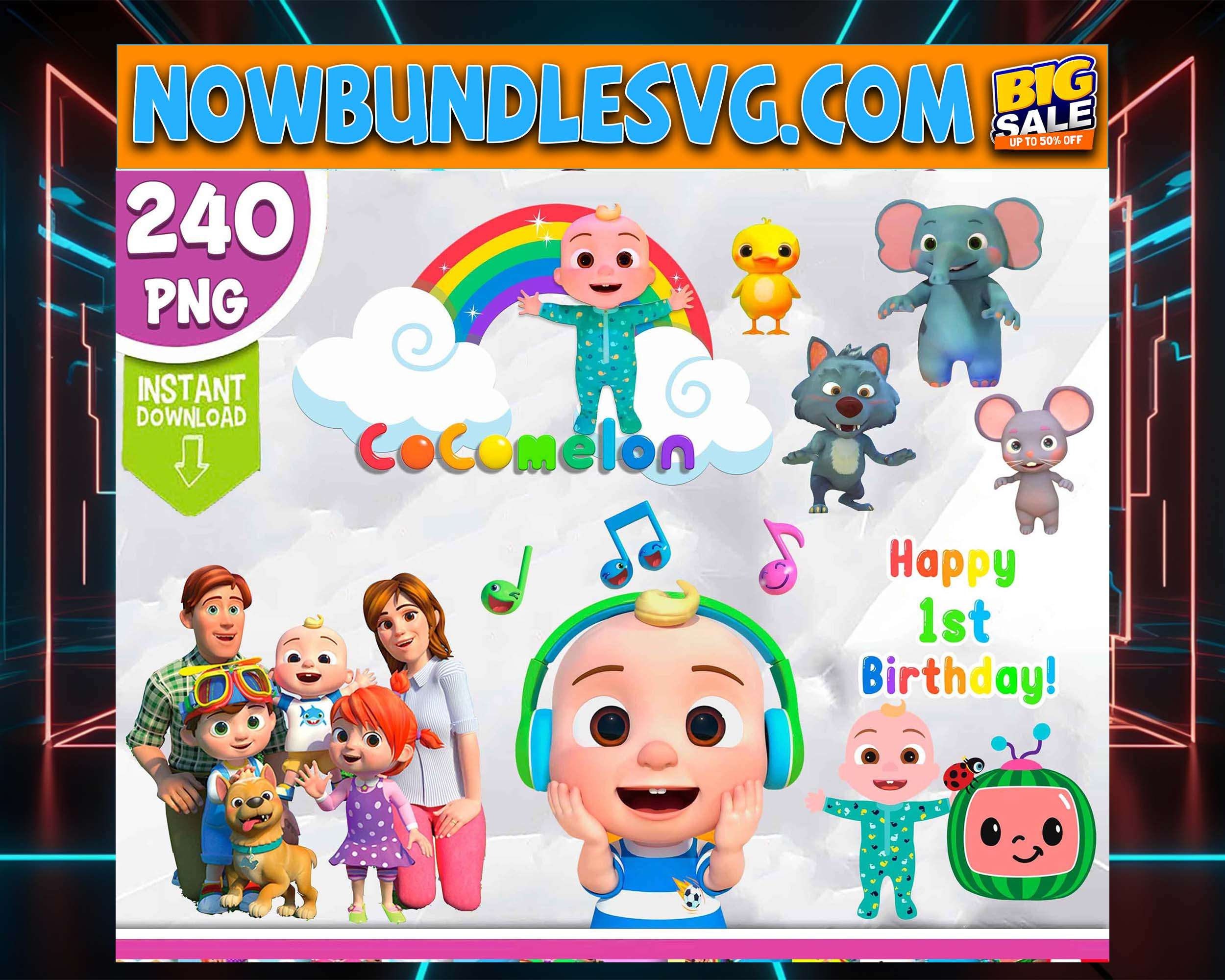 Cocomelon SVG Bundle 336 Files Cocomelon SVG for Cricut - Etsy