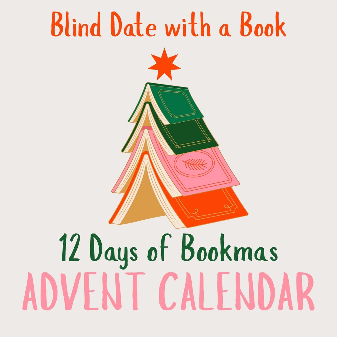 12 Days of Reading Advent Calendar | Blind Date With a Book - Etsy