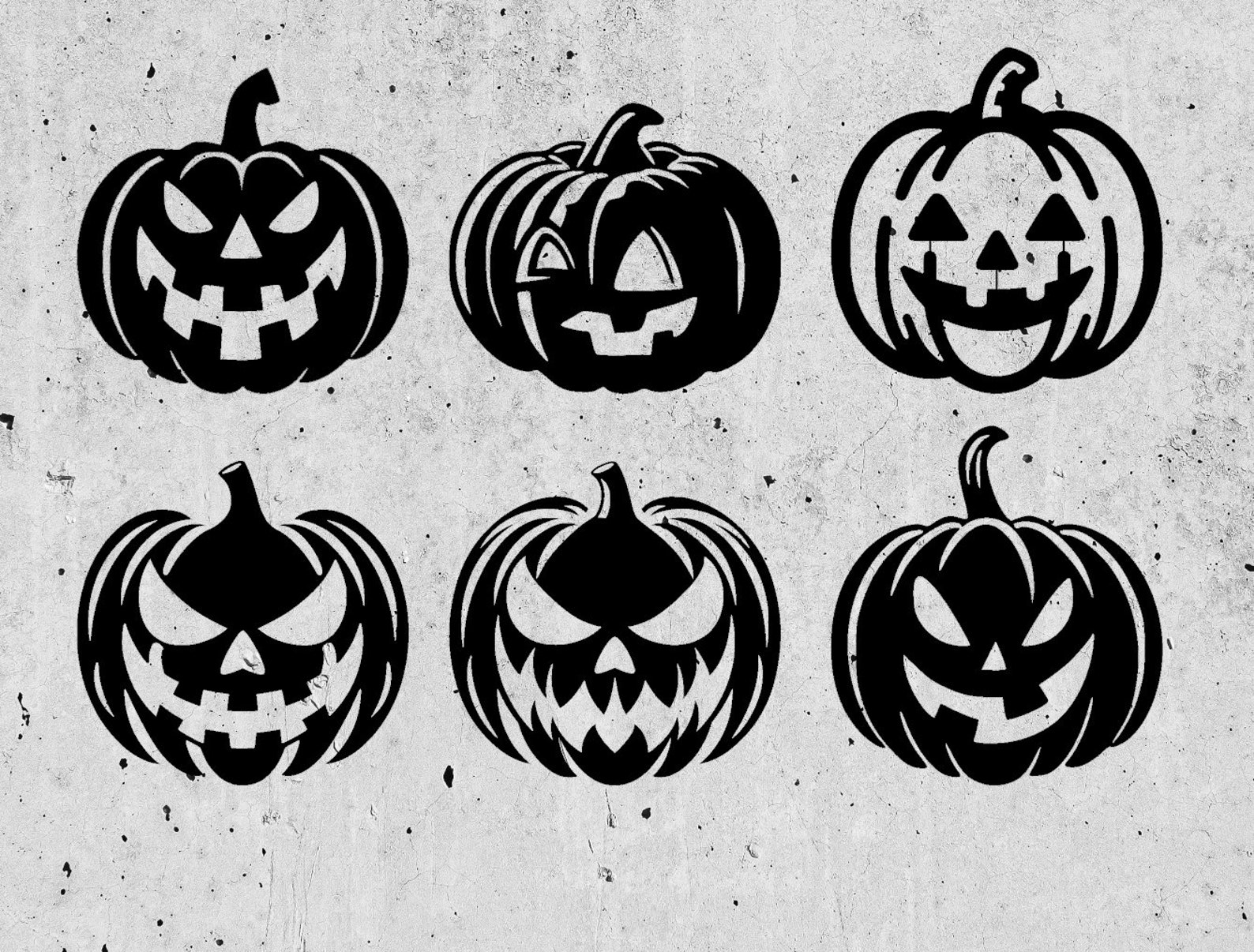 Halloween Pumpkin Laser Cut File, SVG Vector, DXF, AI - Etsy