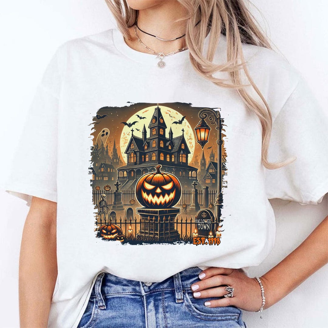 Halloween Town Est 1998 Png, Halloweentown Png,pumpkin Halloweentown ...