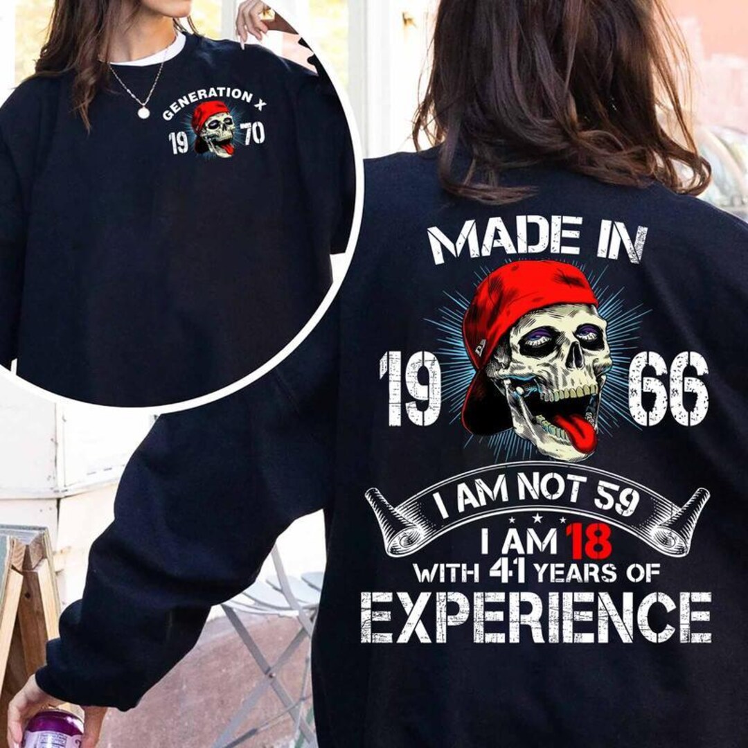 Generation X Custom Year Shirt, Badass Gen X T-shirt, Retro 80s 90s Tee ...