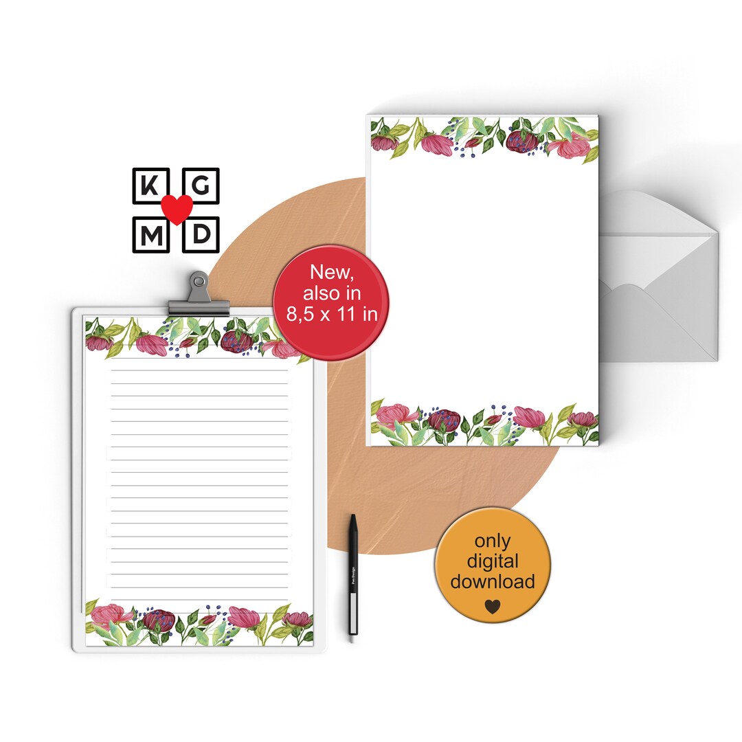 Writing Paper 2 Parts With Office File Practical and Environmentally ...