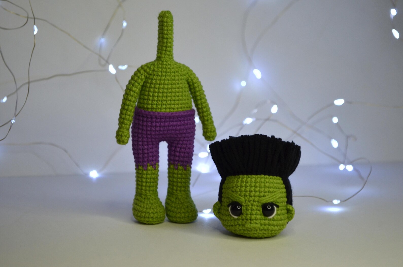 Super Hero Green Crochet Pattern Pdf, DIY Amigurumi Super Hero Toys ...