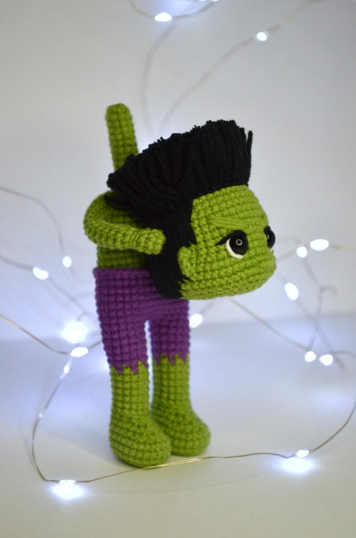 Super Hero Green Crochet Pattern Pdf, DIY Amigurumi Super Hero Toys ...