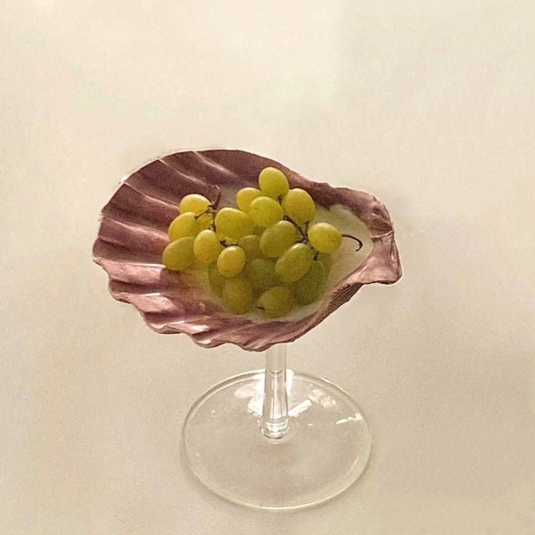 Seashell Glasses Beach Giftset Wedding Her Martini Dessert Conch Cup ...