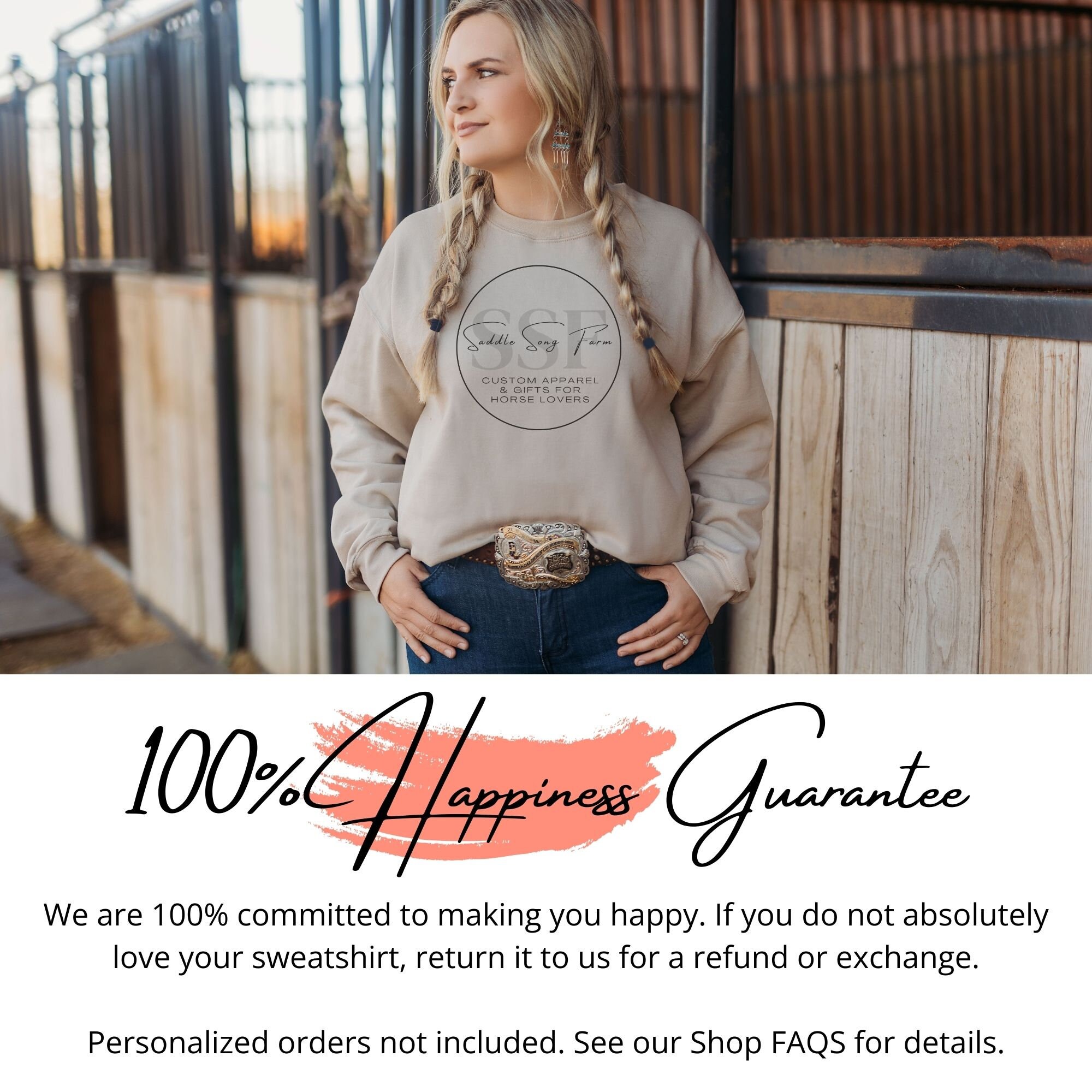 Custom in My Horse Girl Era Personalized Horse Sweatshirt, Horse Lover ...