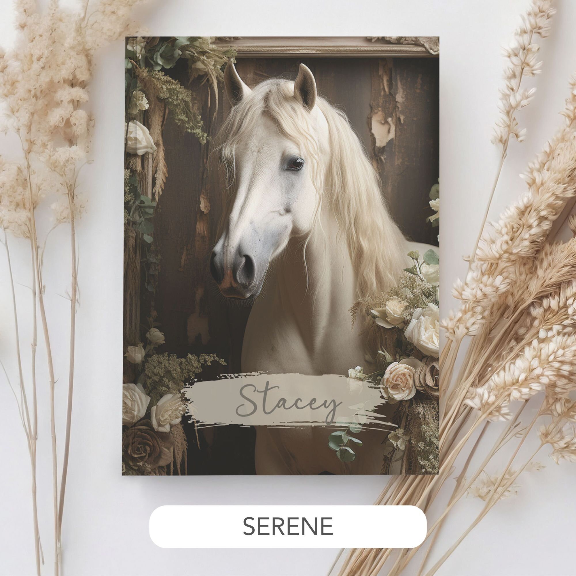 Custom Horse Journal, Horse Notebook, Equestrian Planner, Horse Diary ...