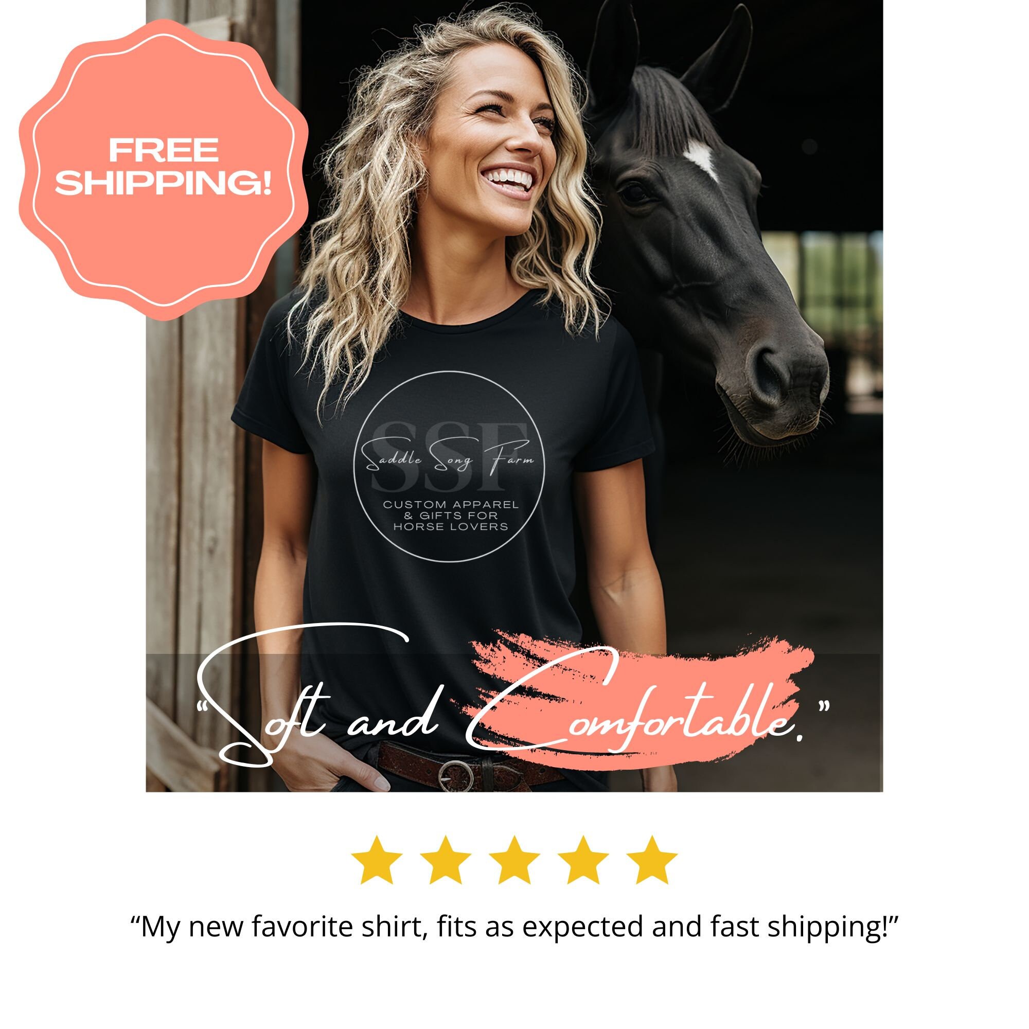 OTTB Social Club Horse Tshirt, Thoroughbred Horse Tee, Horse Girl Shirt, off the Track ...