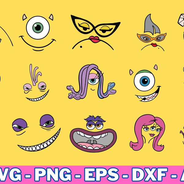 Sully Monster Inc Svg - Etsy