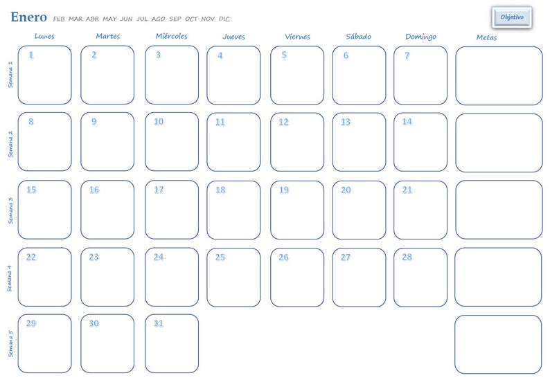 Digital Planner 2024 Spanish - Etsy