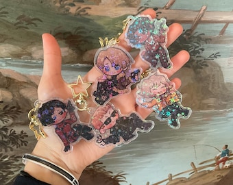 Limited Resident Evil 4 Keychains, Luis Serra, Leon Kennedy, Ada Wong ...