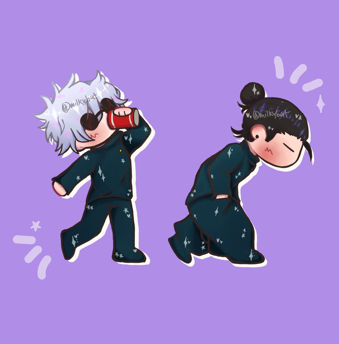 PREORDER Jujutsu Kaisen Keychains/charms-satoru Gojo and Suguru Geto ...