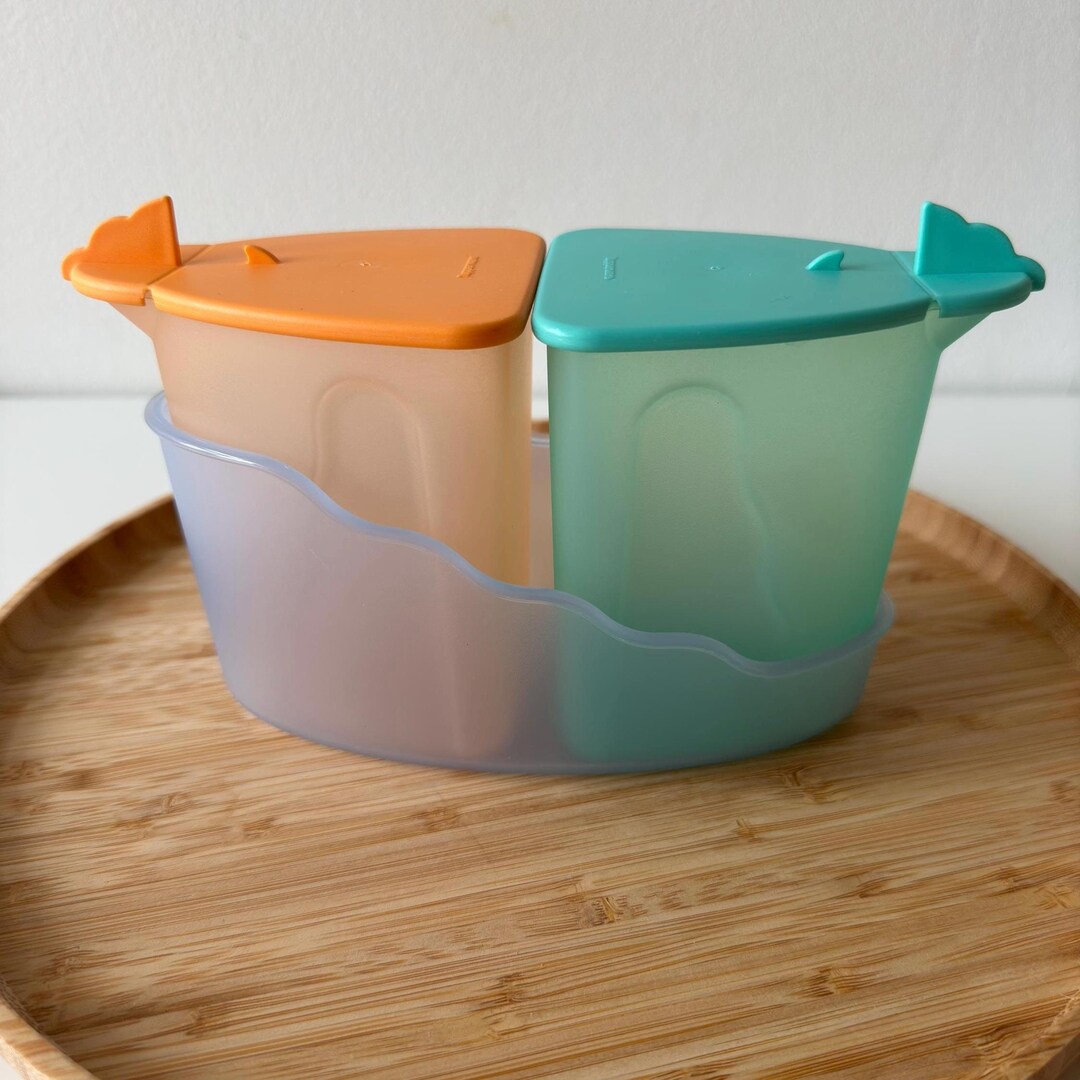 Vintage Tupperware 90's Sugar and Creamer Set #3136 - Etsy