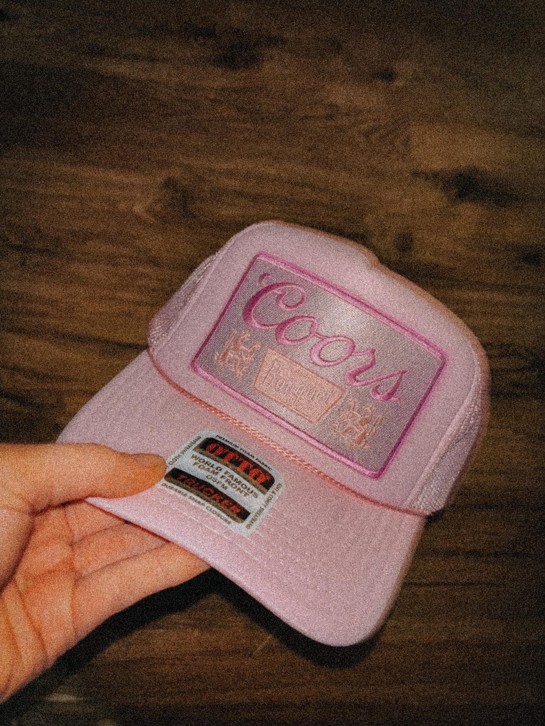 Pink Coors Trucker Hat - Etsy