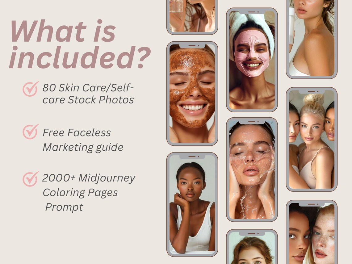 Diverse Women Stock Photos Skin Care Stock Photos Skincare Images ...