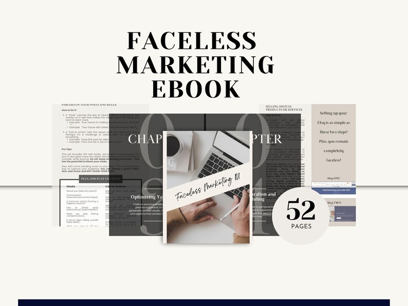 Faceless Instagram Reels Guide Digital Marketing Guide Faceless Ebook ...
