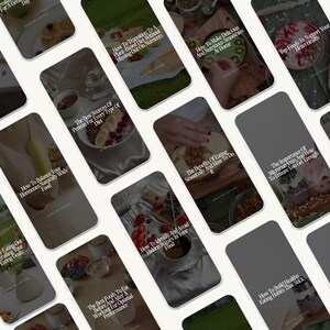 Nutrition Health and Wellness Instagram Post and Reels Bundle Templates ...