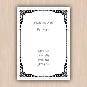 Frames Collection, Decorative Frame, Vintage Ornamental, Frames ...