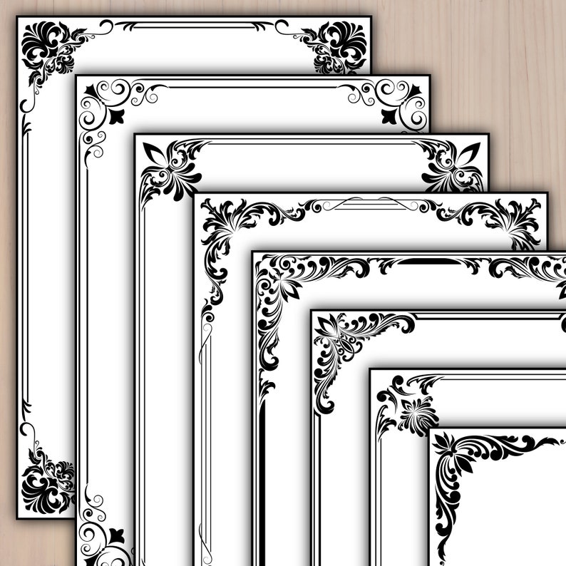 Frames Collection, Decorative Frame, Vintage Ornamental, Frames ...