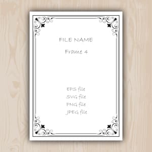 Frames Collection, Decorative Frame, Vintage Ornamental, Frames ...