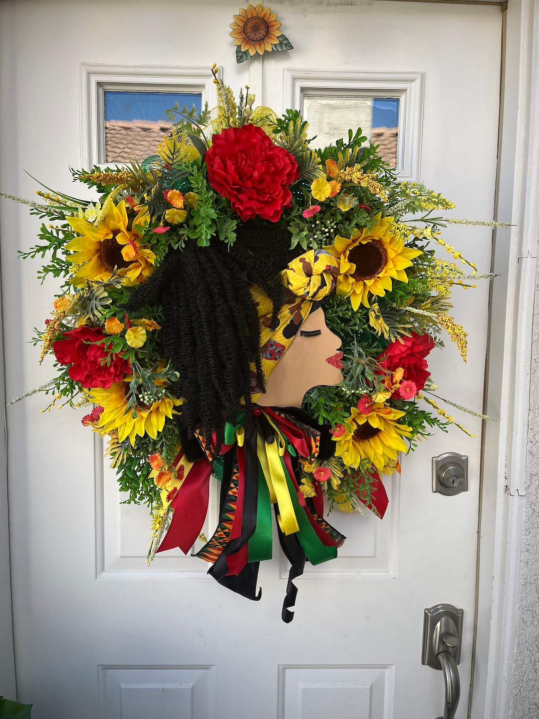Juneteenth Wreath, 1865, Freedom, Door Decor, Juneteenth Decor, Diva ...