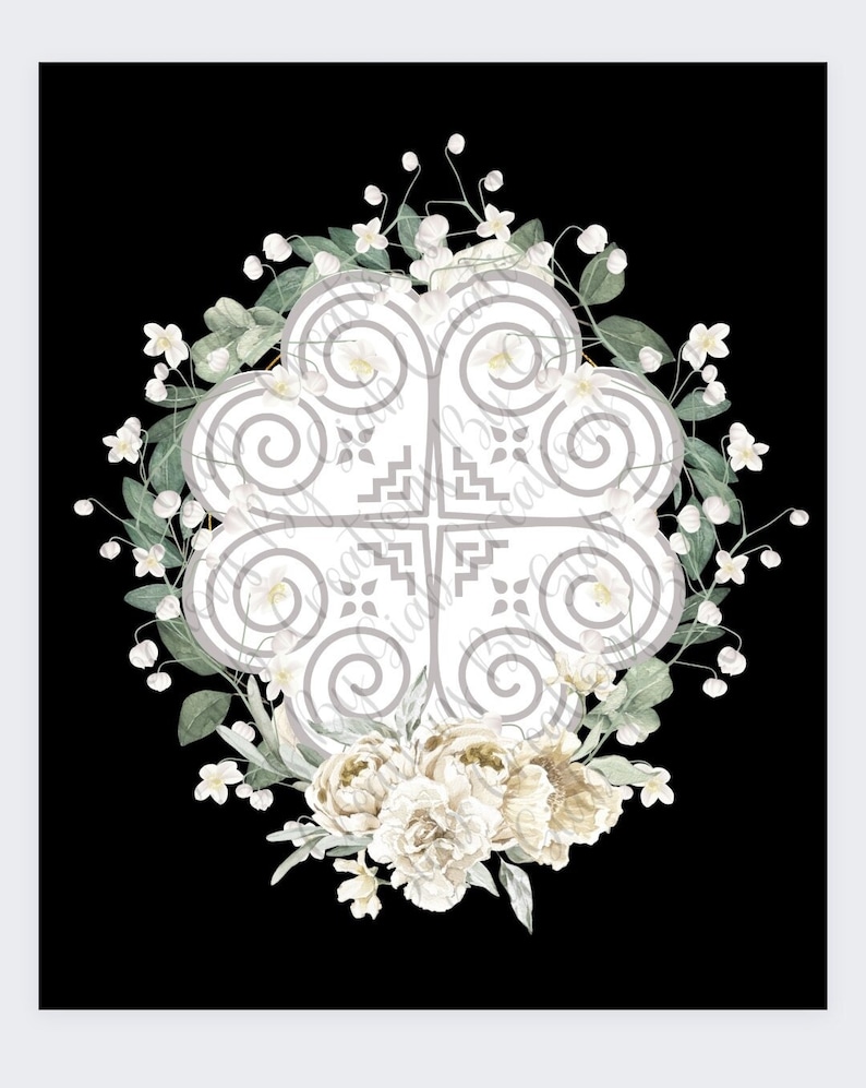 Hmong Inspired PNG Logo DIGITAL File Downloadable Elephant Heart Shape ...