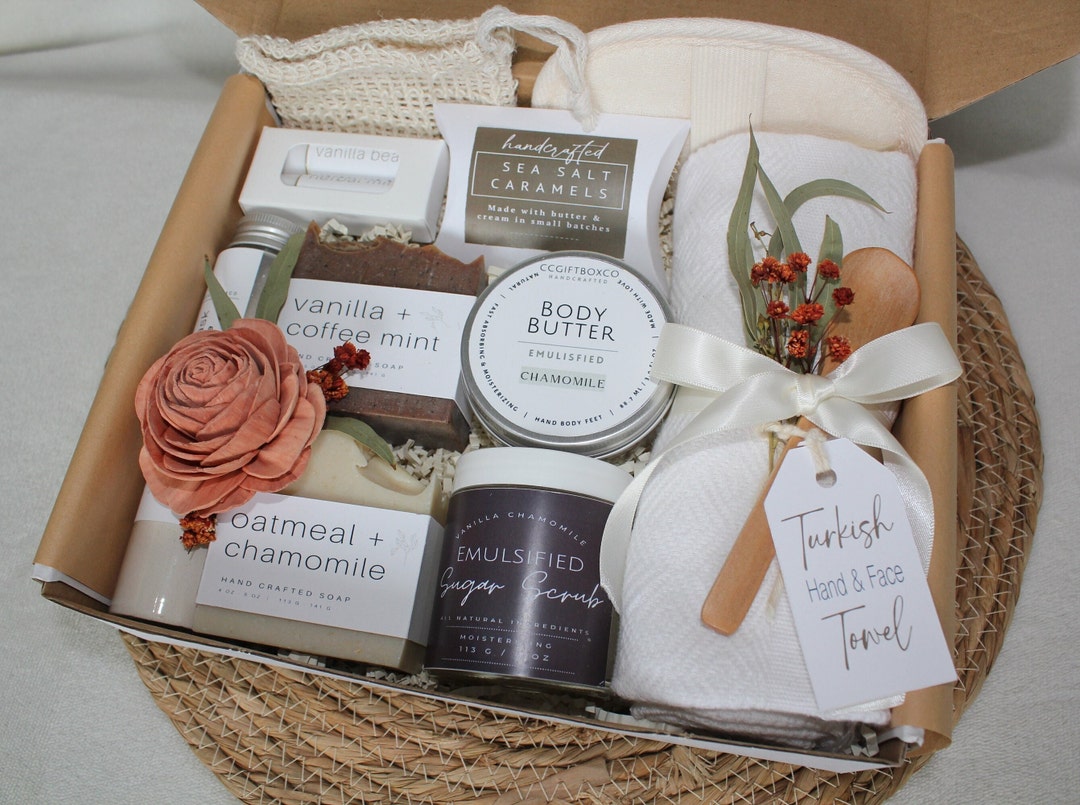 Spa Gift Box, Birthday Gift Box, Pamper Me Gift, Apothecary Gift Box ...