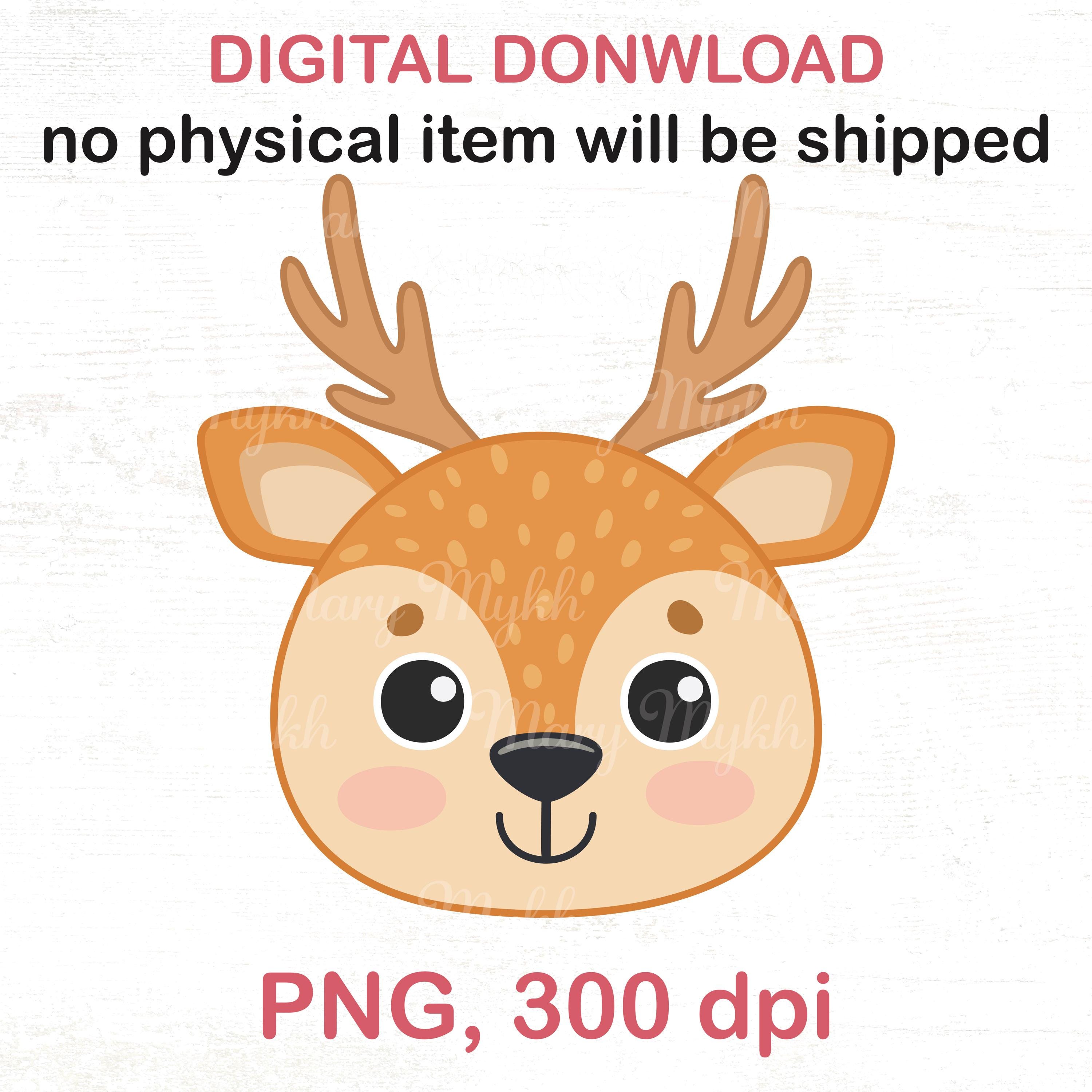 Funny Forest Animals Faces PNG | Cute Woodland Animal Faces | Forest ...