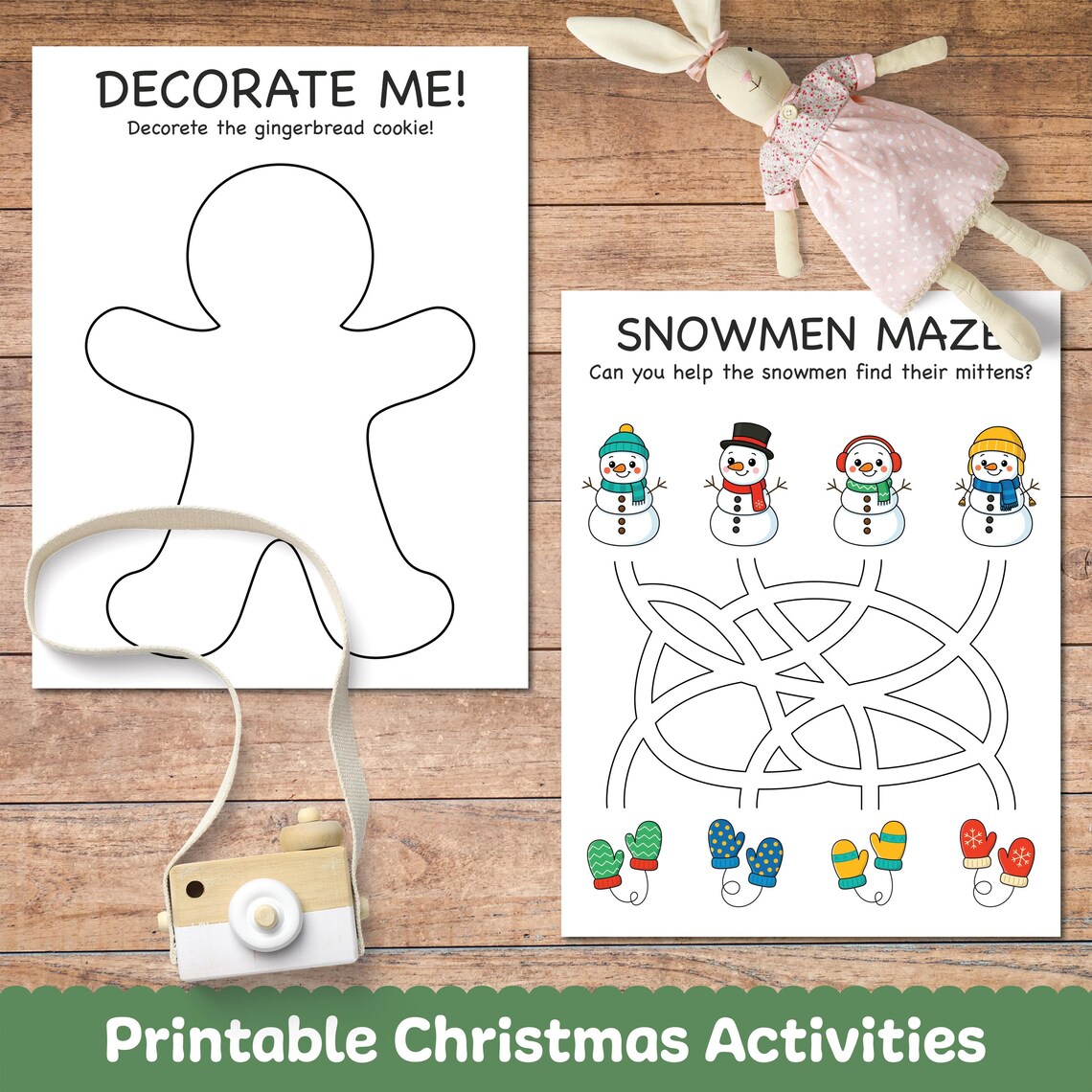 Christmas Activity Preschool, Instant Download, Dot-to-dot Snowman, I ...