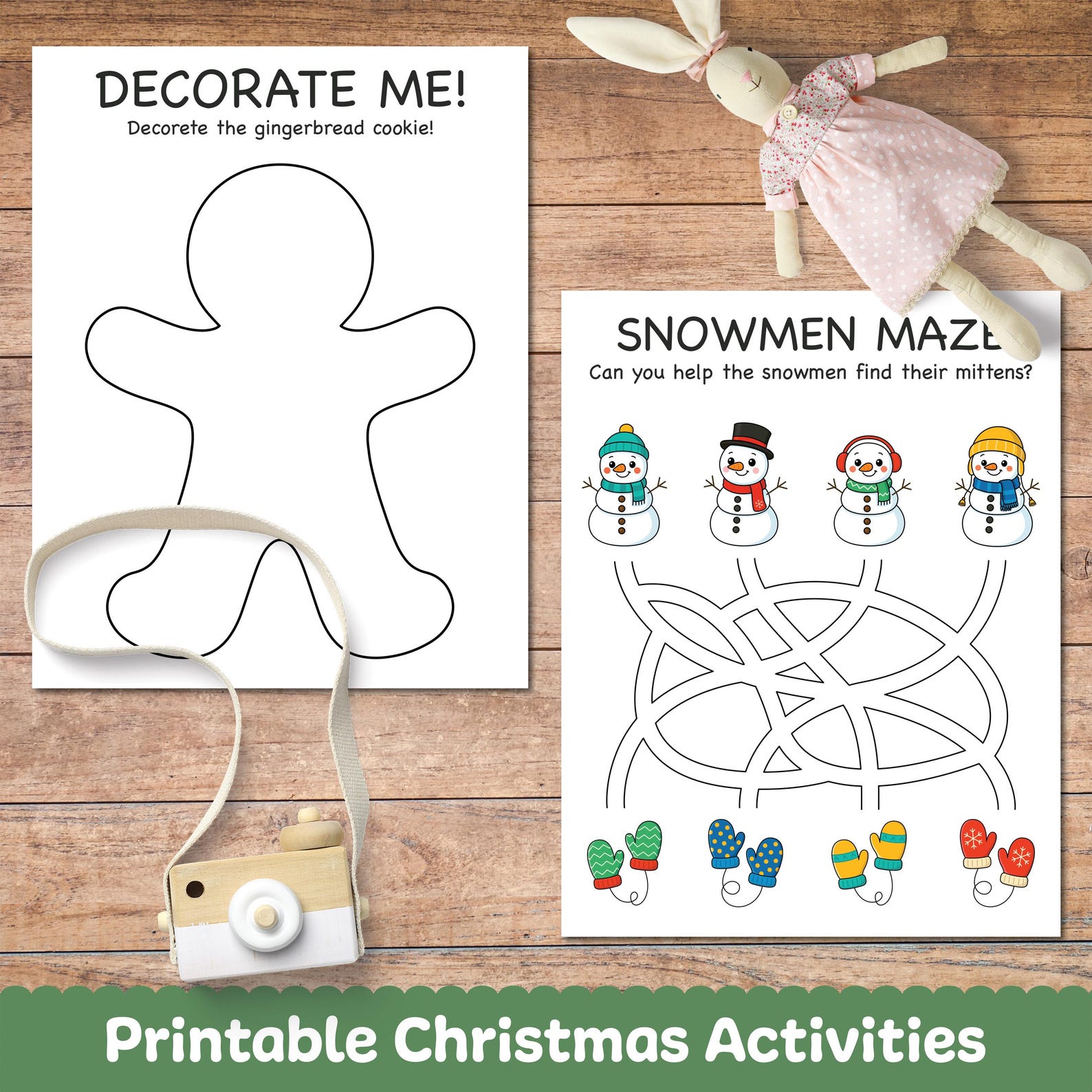 Christmas Activity Preschool, Instant Download, Dot-to-dot Snowman, I ...