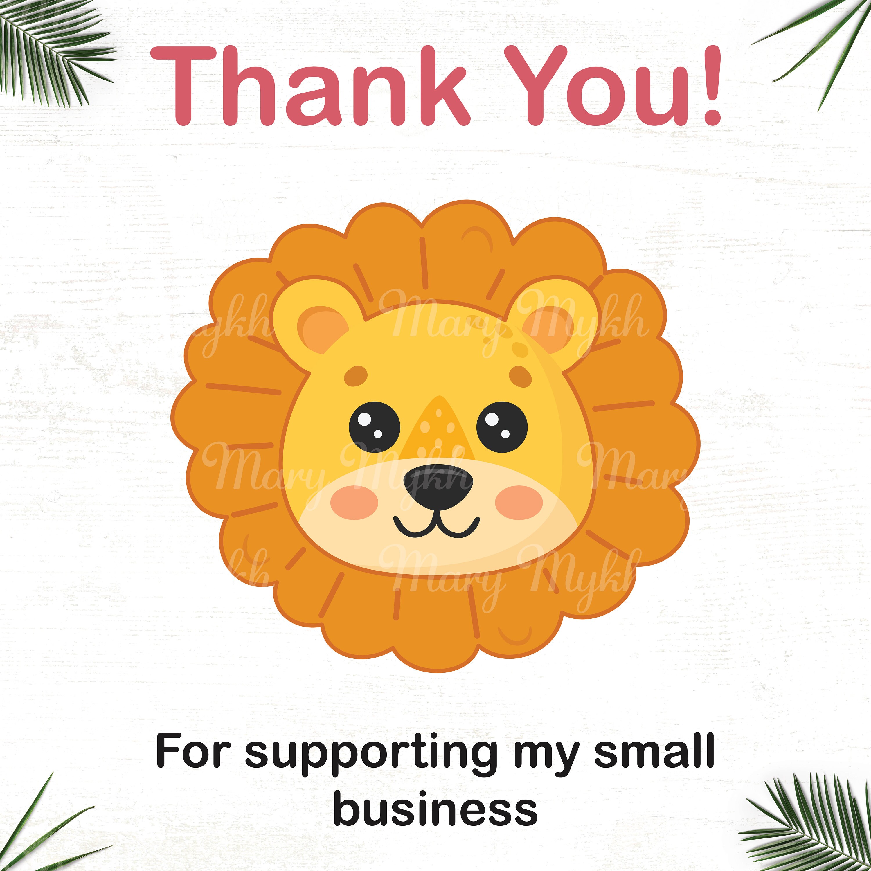 Wild Animal Faces Clipart | Safari Jungle Animal PNG Bundle | Cute ...