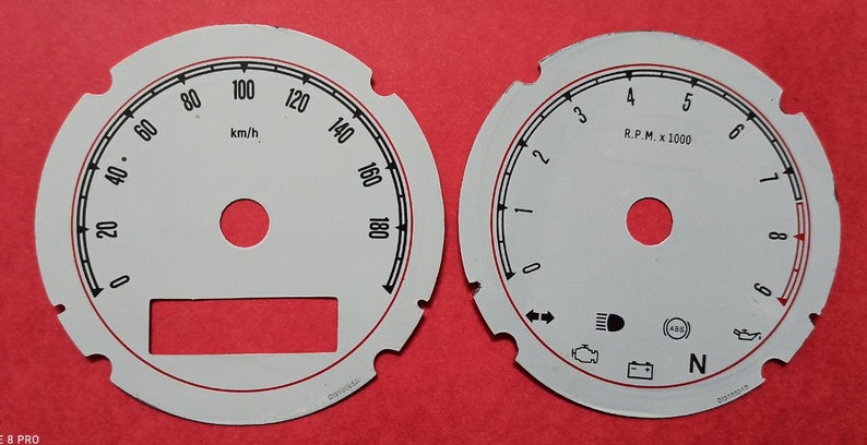 Dials Fits for Royal Enfield GT 650 Interceptor 65 Bikes 3 Colors ...