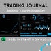 Hardcover Crypto Trading Journal Notebook, Include Technical Analysis ...
